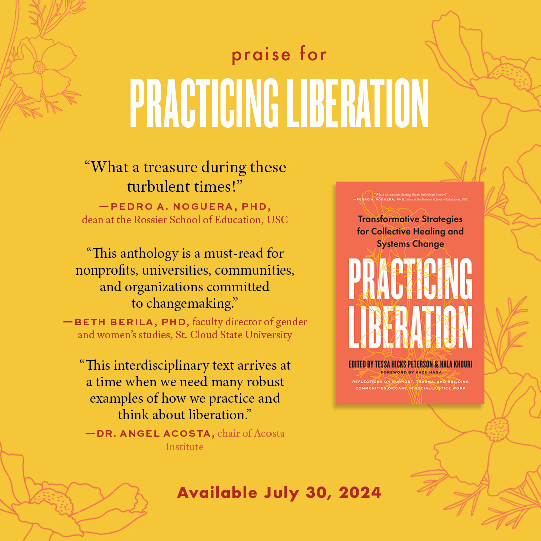 Announcing “practicing Liberation” new book launch! – Tessa Hicks Peterson